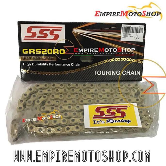 Jual Rantai Sss O Ring Ninja 250 Fi Z250 R25 Mt25 Cbr250Rr 520-120 New ...