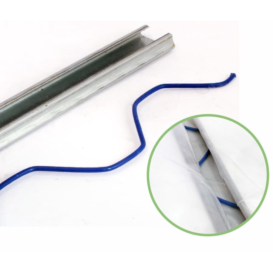 Jual Spring Clip Galvalum 2 Meter Lengkap / Penjepit Plastik UV ...