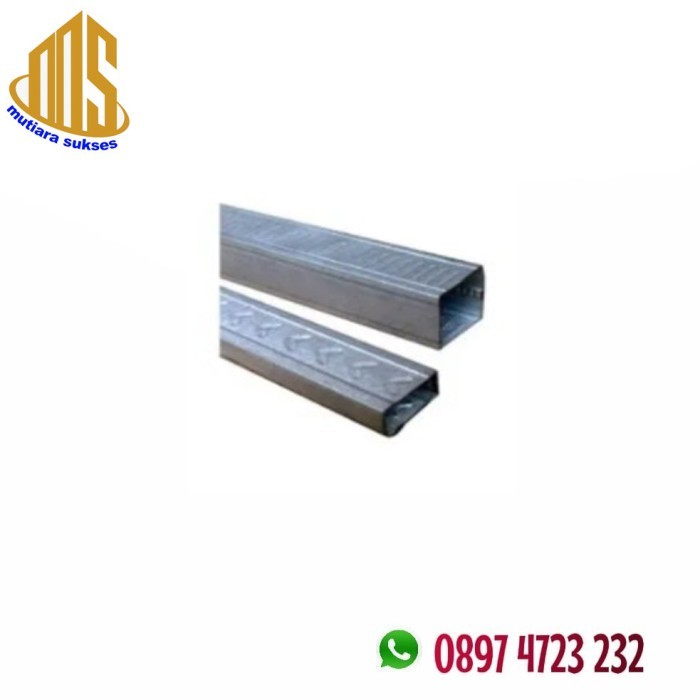 Jual Hollow Hollo Holo Galvalum Profil 2x4 Rangka Plafon Gypsum 0.35mm | Shopee Indonesia