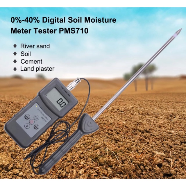 Jual PMS710 Concrete Soil Moisture Humidity Meter Alat Ukur Kelembaban ...