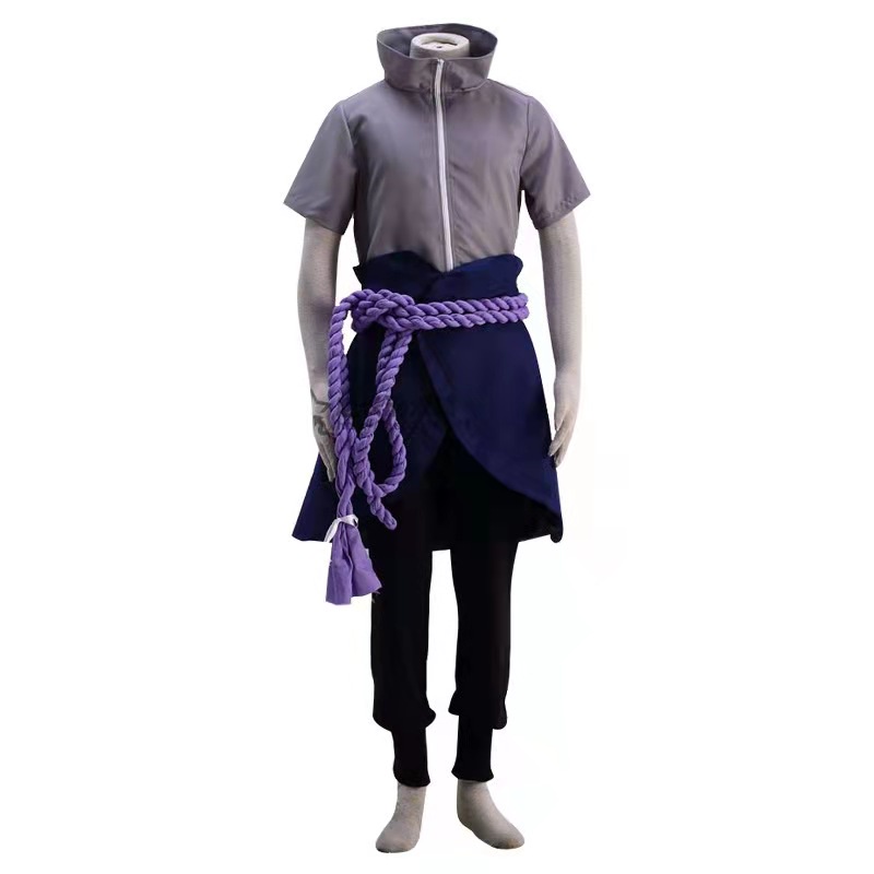 Jual Anime Cosplay Sasuke Suit Costume Halloween Cosplay Shoes Comic ...
