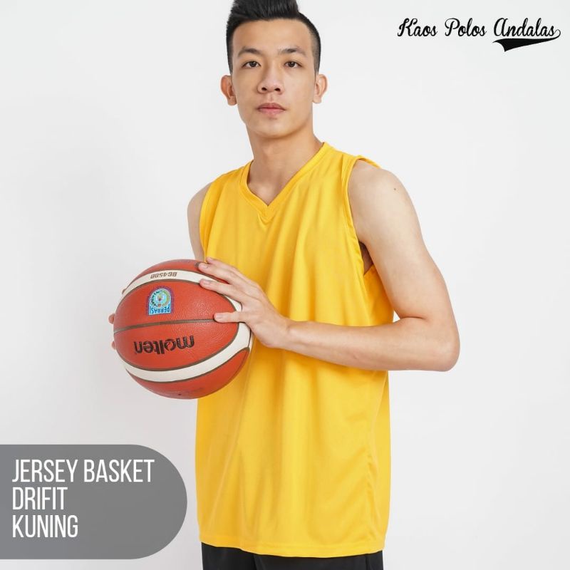 Jual TANK TOP PRIA BAJU OLAHRAGA POLOS JERSEY BASKET BAHAN DRYFIT WARNA ...