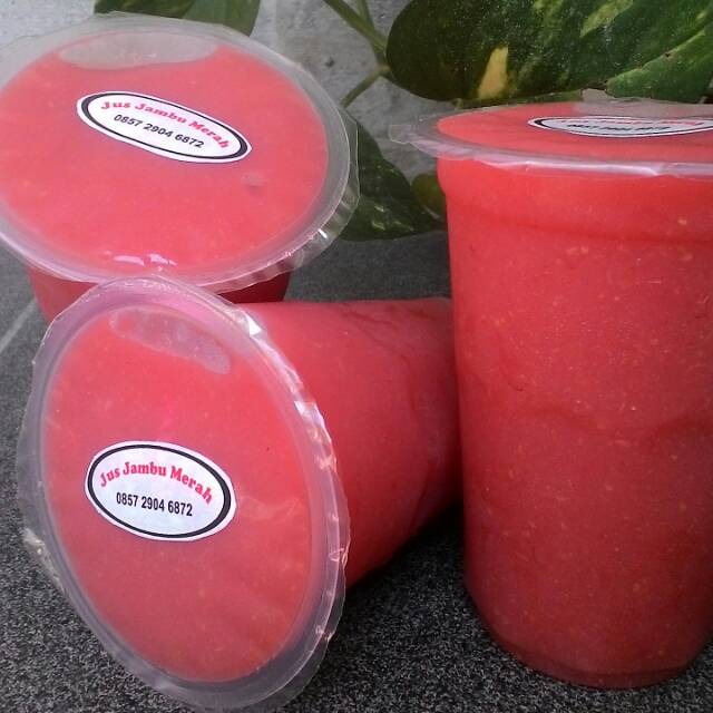 Jual Jus Jambu Biji Merah Kemasan Cup (Jogja Only) | Shopee Indonesia
