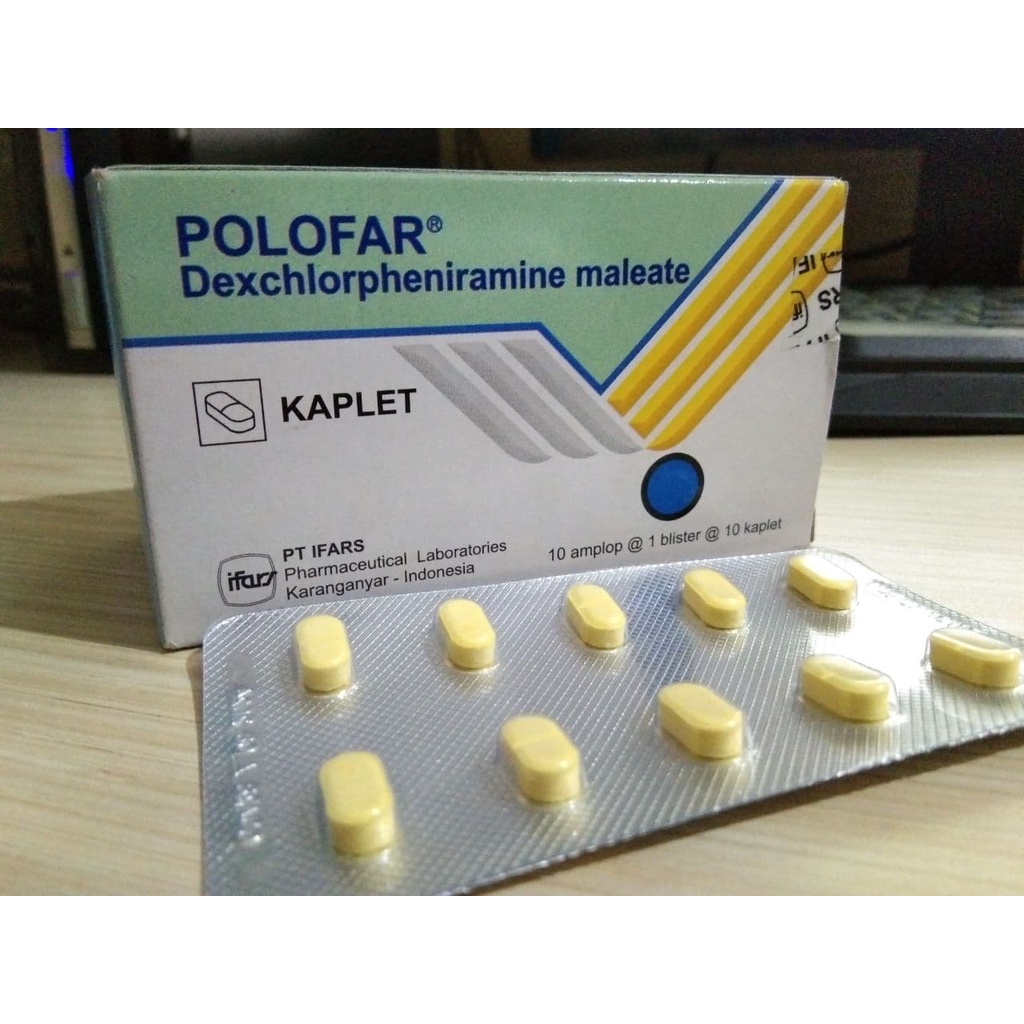 Jual POLOFAR KAPLET satu strip 10 kaplet | Shopee Indonesia