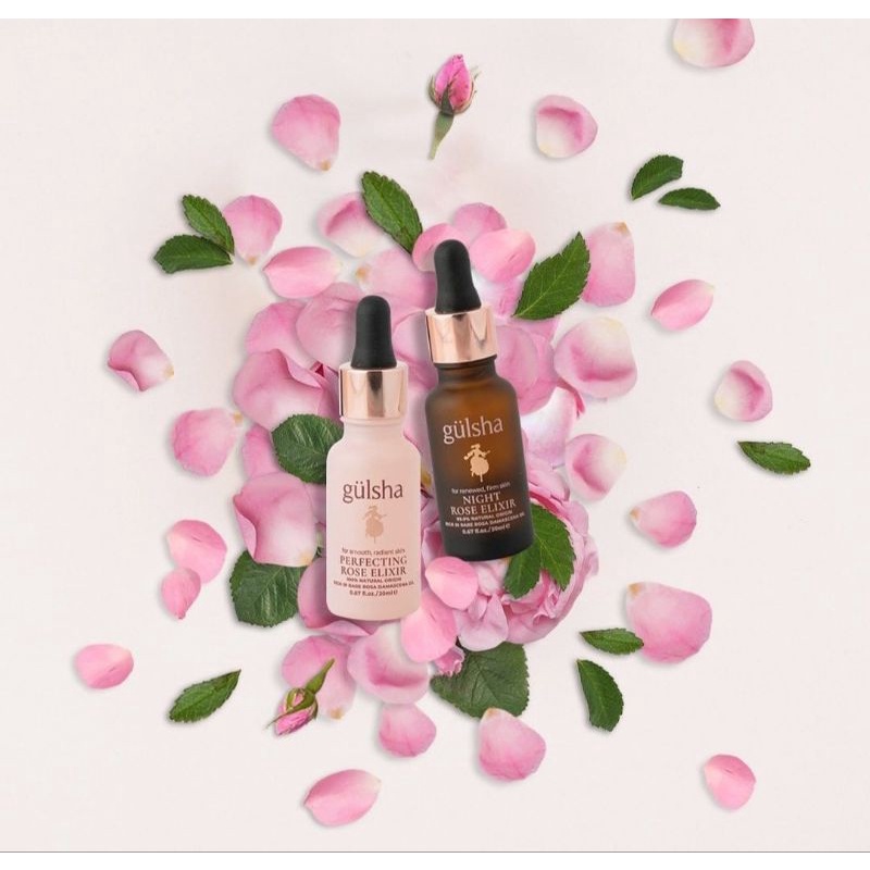 Jual Ready Gulsha Rose Oil (Day oil & Night oil) | Shopee Indonesia