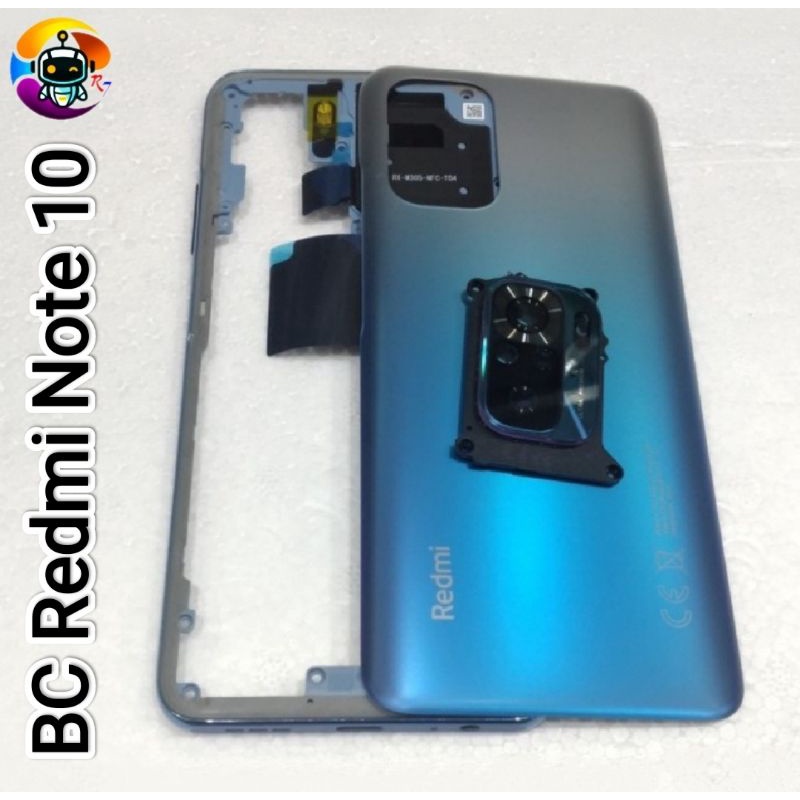 Jual Backdoor Set Housing Xiaomi Redmi Note 10 Note 10S Fullset ORG ...