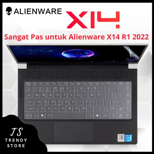 Jual Keyboard Protector Cover Dell Alienware X14 R1 2022 Gaming Laptop ...