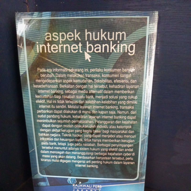 Jual Buku Aspek Hukum Internet Banking Agus Budi Riswandi Rajawali | Shopee Indonesia