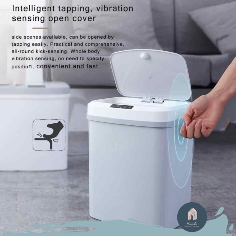 Jual BAITII TONG SAMPAH ELEKTRIK OTOMATIS/ELECTRIC GARBAGE AUTOMATIC/Smart Trash Can Tempat ...