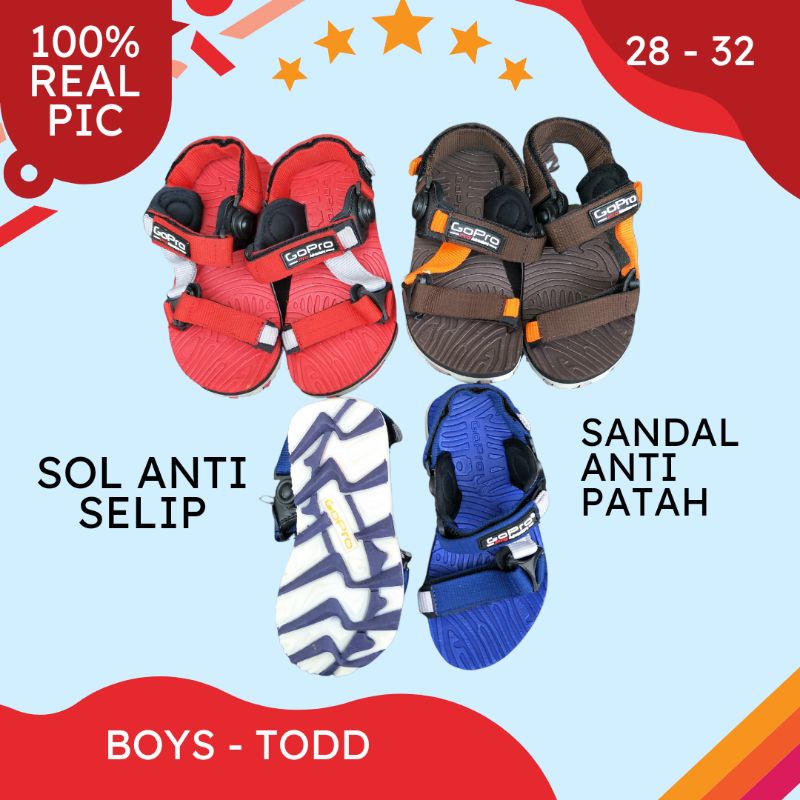 Jual Sandal Gunung Anak GoPro Boys-Todd | Shopee Indonesia