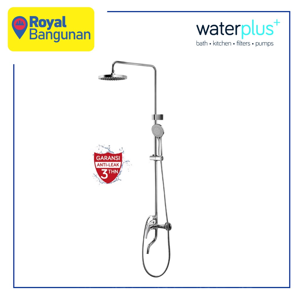 Jual Shower Tiang Waterplus MRB-101 Rain Bath Mixer | Shopee Indonesia