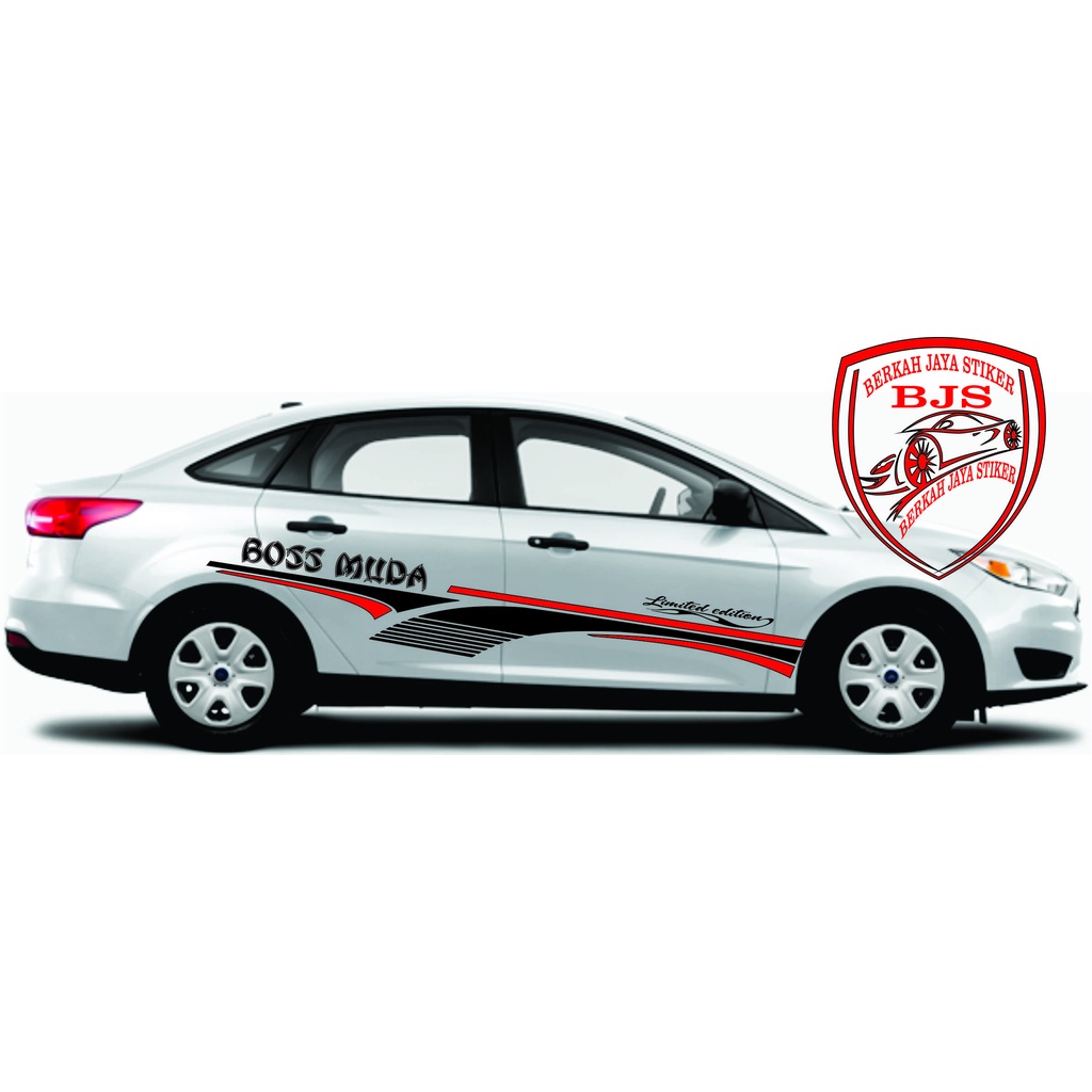 Jual NEW Terlaris Stiker Sticker Mobil Sedan Stiker Corolla Vios Camri ...