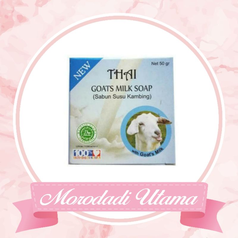 Jual Thai Goats Milk Soap 50gr (Sabun Thai) | Shopee Indonesia