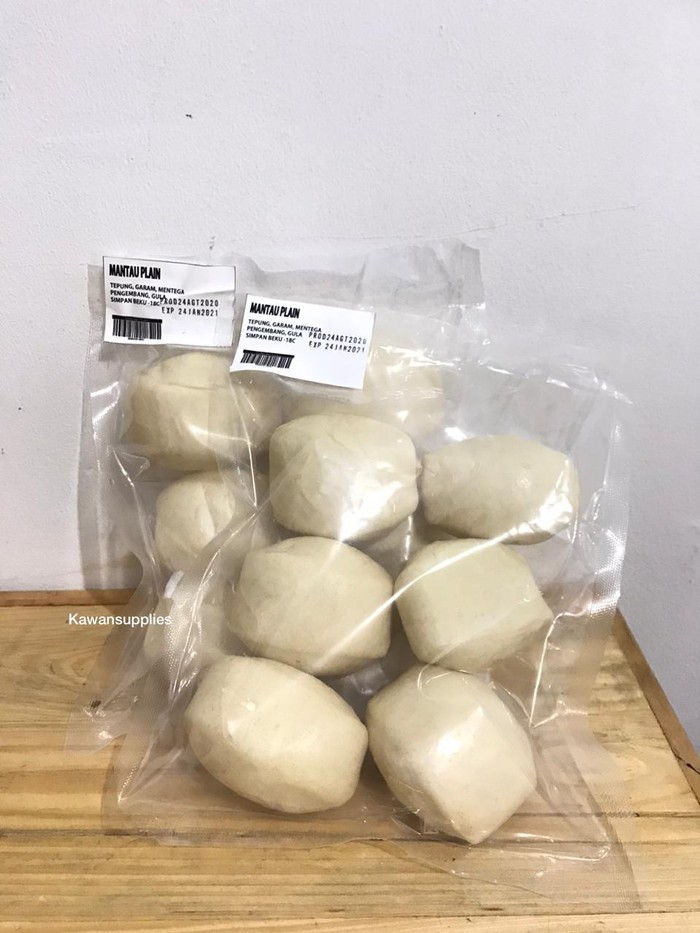 Jual MANTAU PLAIN ISI 6 Mantao Goreng / Kukus Tanpa Isi | Shopee Indonesia