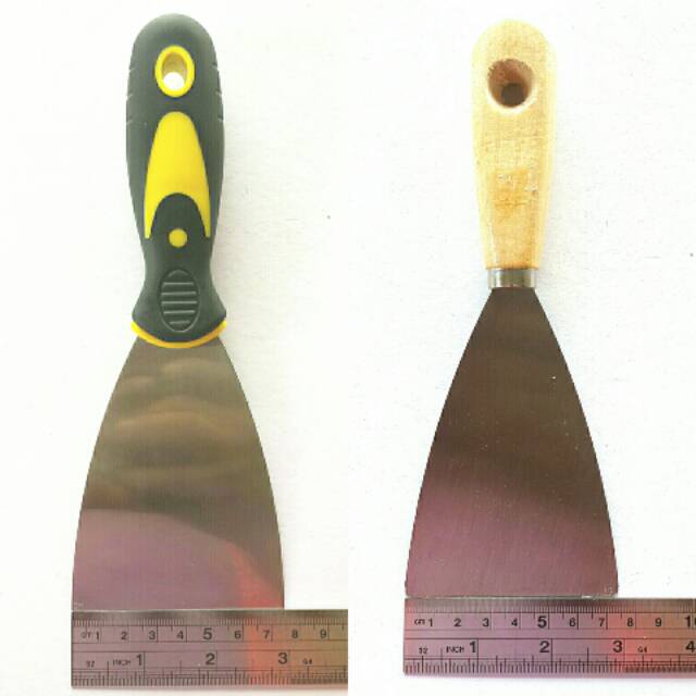 Jual Scrapers Kape Skrap Besi 2"/ 3" Inch Gagang Kayu dan Gagang Fiber ...