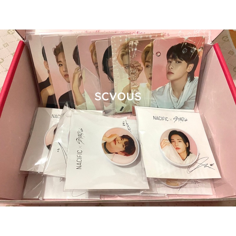 Jual [pelunasan] PC + griptok member set stray kids naci r5 xmas box ...