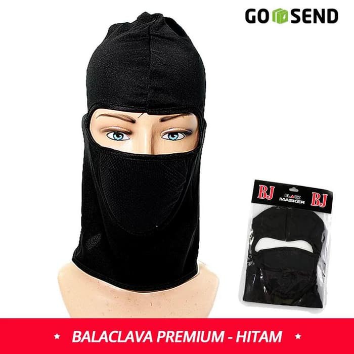 Jual Balaclava Masker Kepala Hitam Premium Murah | Shopee Indonesia