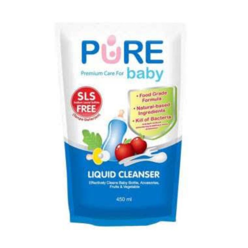 Jual Pure Baby Liquid Cleanser 450ml sabun botol baby | Shopee Indonesia
