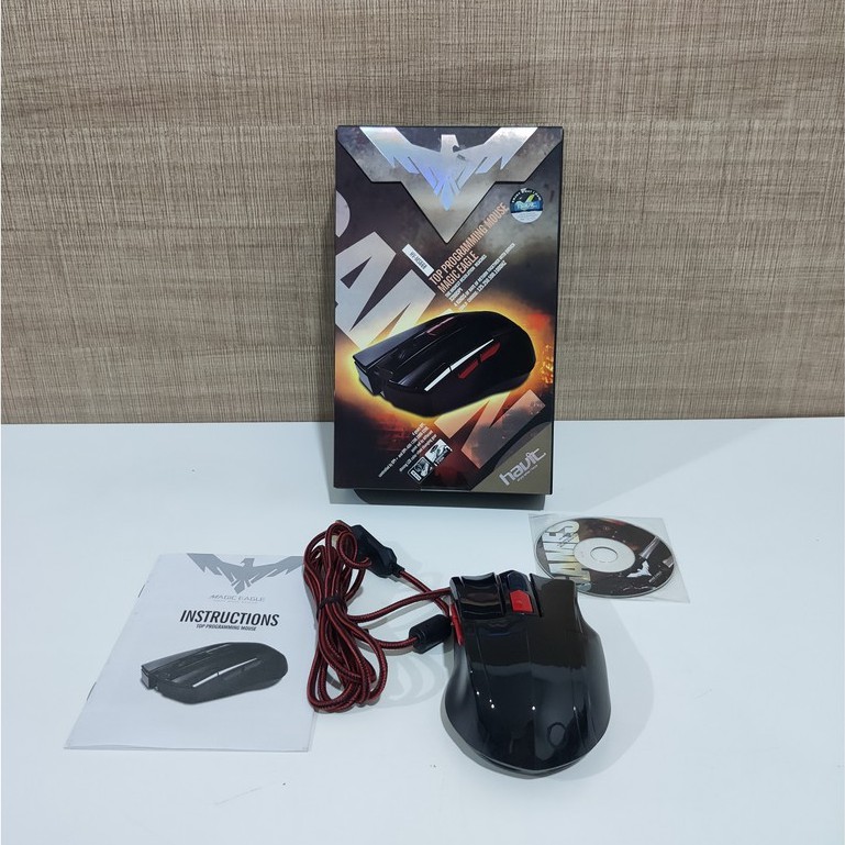 Jual Havit Mouse Gaming Optical Magic Eagle 3200 DPI (HV-MS668 ...