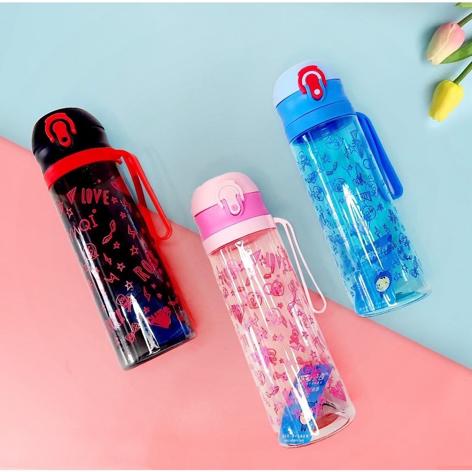 Jual Botol minum teguk 560ml water bottle YAOI BPA FREE 6059 | Shopee ...