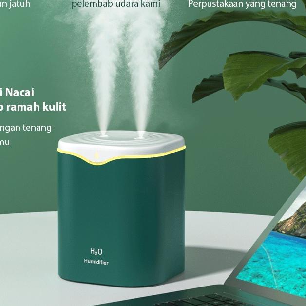 Jual LCX Dual Mist Humidifier Purifier Diffuser Portable Pelembab dan ...