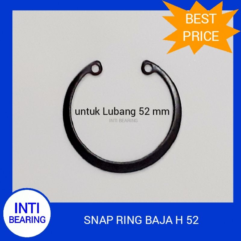 Jual SNAP RING H52 H 52 H-52 CIRCLIP KLIP PENGUNCI SNAPRING INTERNAL RETAINING RING C TYPE ...