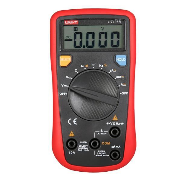 Jual UNI-T UT136B UT-136B Digital Multimeter Avometer 3999 Counts AC DC ...