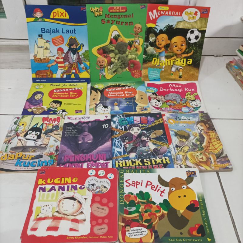 Jual Buku Obral Murah - Buku dan Majalah Anak Random Bekas | Shopee Indonesia