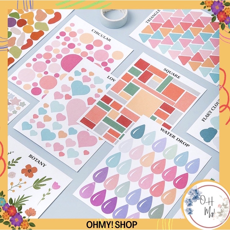 Jual Sticker Kreasi Hiasan Lucu Untuk Journaling Sticker Korea Lucu ...