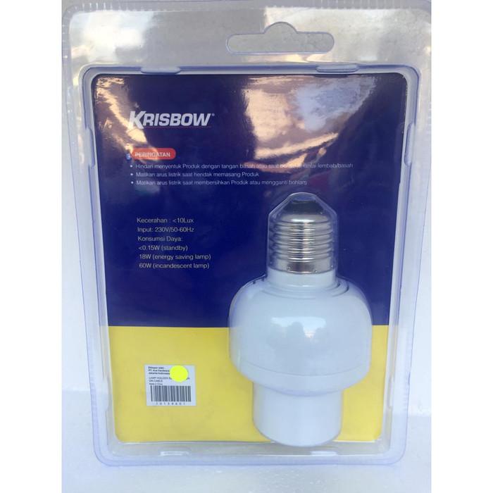 Jual Fitting + Kabel Soket Socket Lampu SENSOR OTOMATIS KRISBOW ...