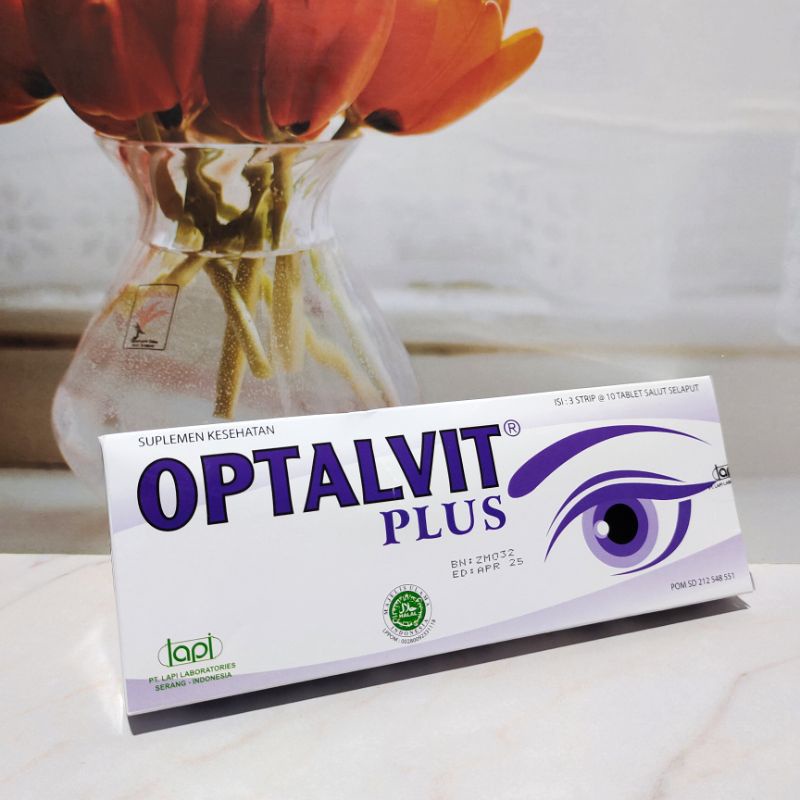 Jual Optalvit plus tablet Vitamin Mata | Shopee Indonesia
