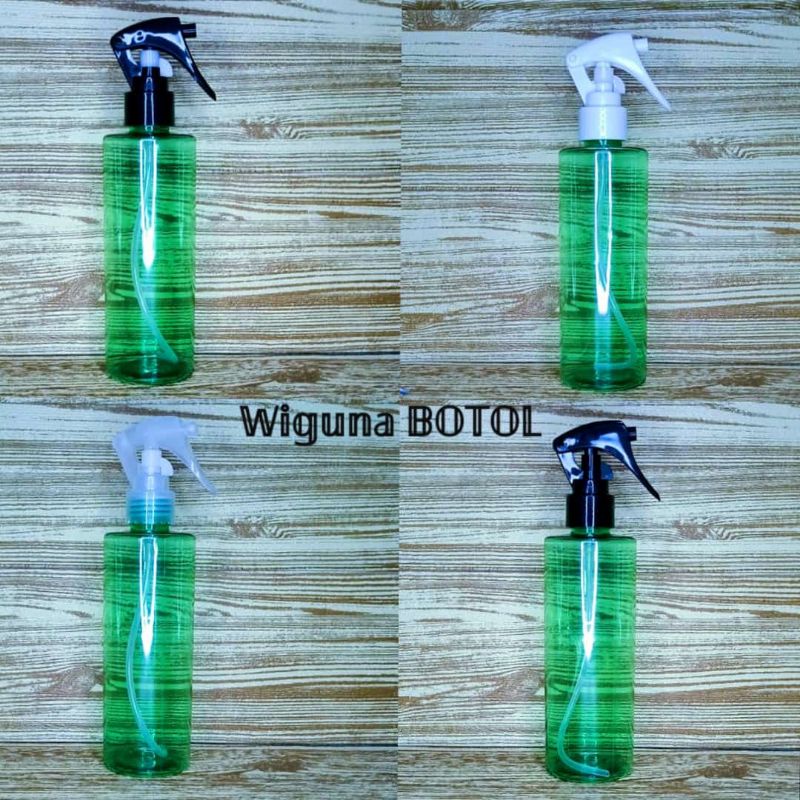 Jual Botol Triger Spray 250ml Hijau / Botol Rf 250ml Hijau Tutup Triger ...