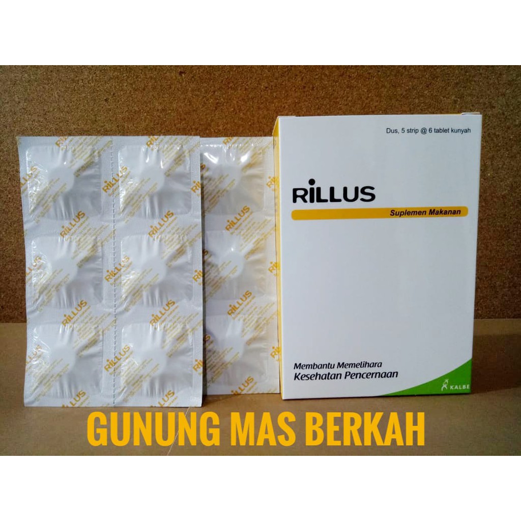 Jual RILLUS Rillus rilus Tablet - Membantu memelihara kesehatan ...