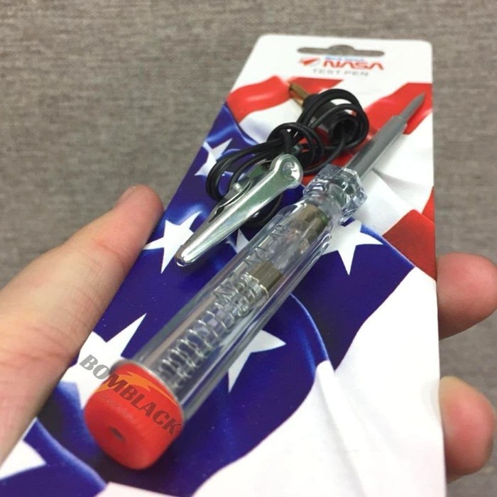 Jual Tespen aki DC testpen tes pen 6 - 24 volt mobil tegangan DC MURAH ...