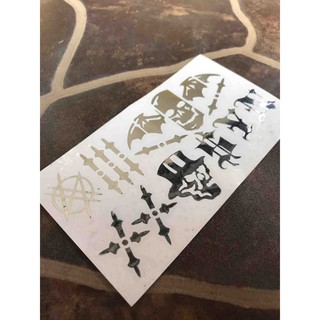 Jual Sticker Inlay Gitar Schecter Synyster Gates Custom A7x Avenged ...