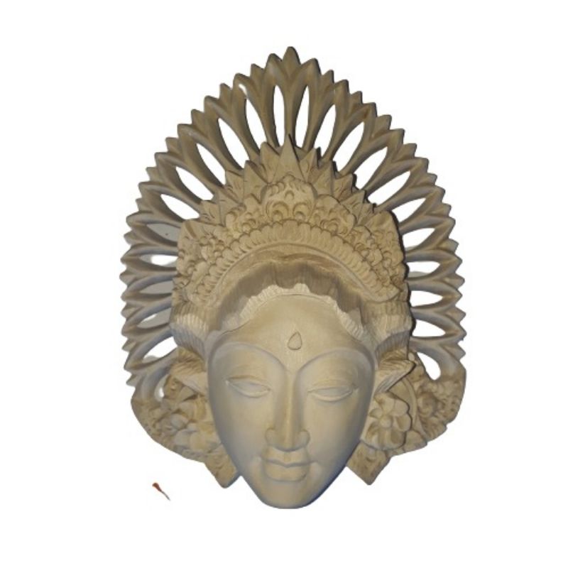 Jual Topeng kayu ukiran Bali 20cm Pajangan patung kayu Home decoration ...