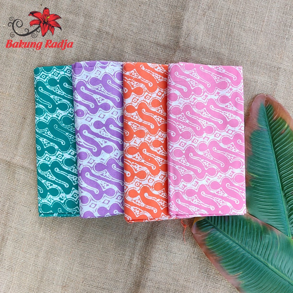 Jual Kain Batik Warna Cerah Motif Parang Rusak Kekinian | Shopee Indonesia
