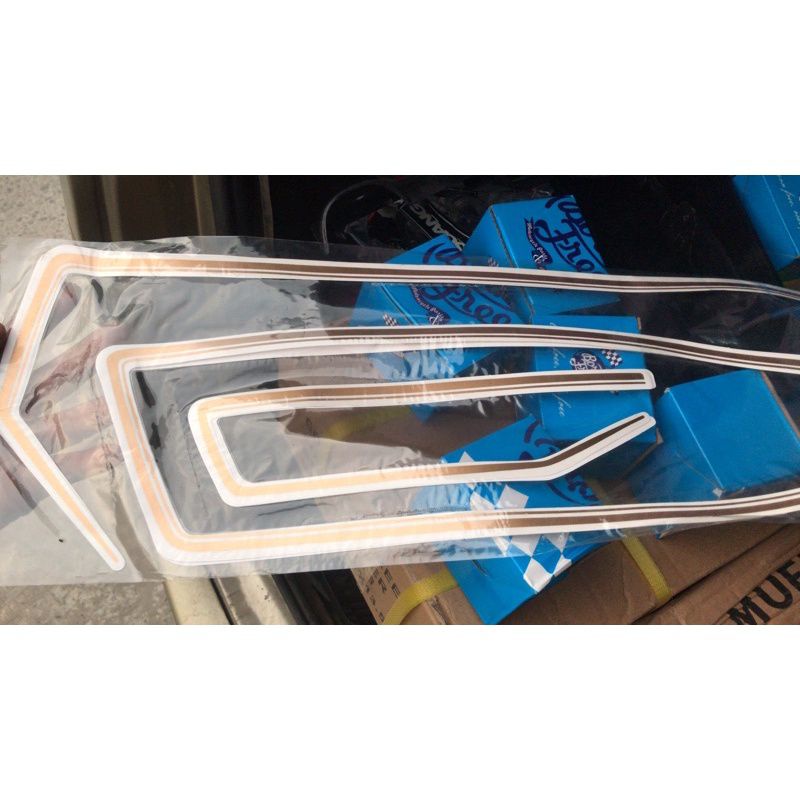 Jual Striping sticker list tangki tepong gl100 gold kualitas A1 ...
