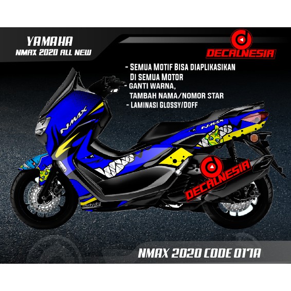 Jual Stiker Decal Motor Nmax New 2021 2022 2023 2024 Full Body Yamaha ...