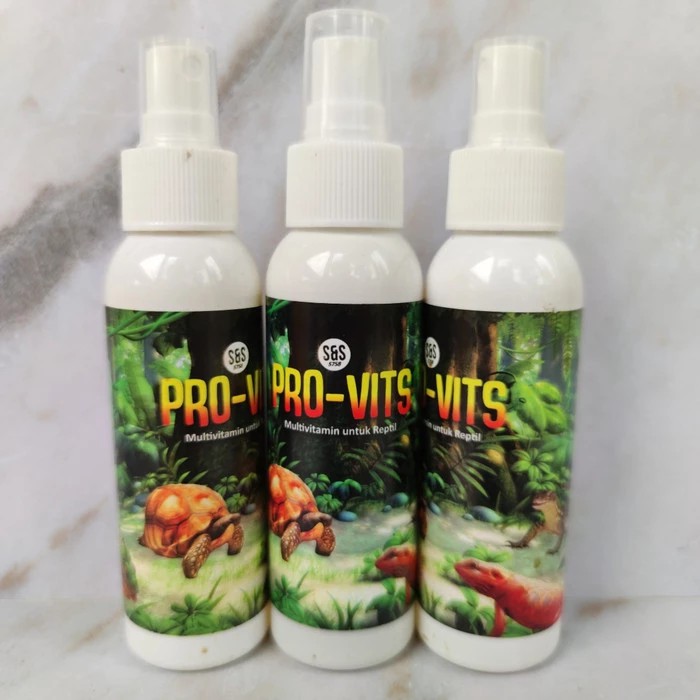 Jual PRO-VIT, PRO VIT 100ml VITAMIN MULTIVITAMIN TORTO SULCATA REPTIL ...