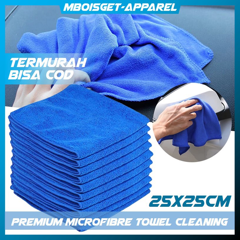 Jual MBOISGET - EACHGO Handuk Mikrofiber Lap Pengering Mobil 40x40cm ...
