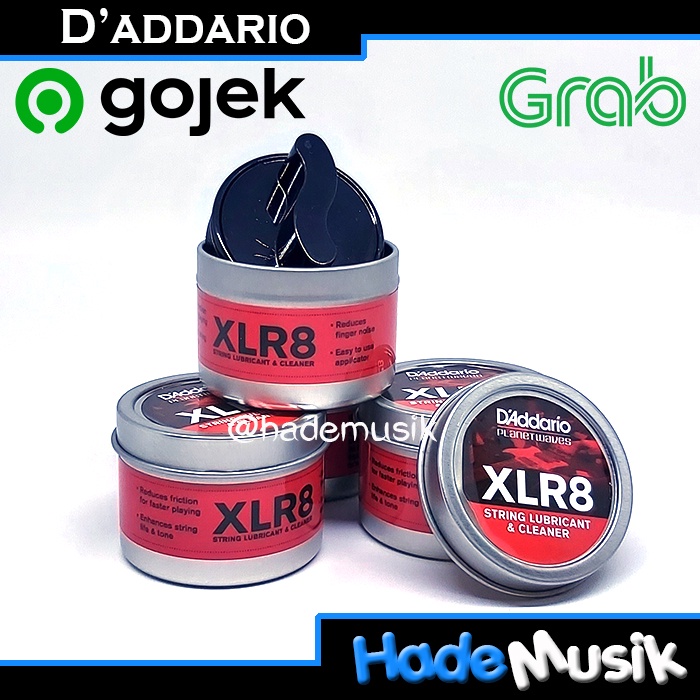 Jual D'addario Daddario XLR8 XLR 8 String Lubricant Cleaner Senar Gitar ...