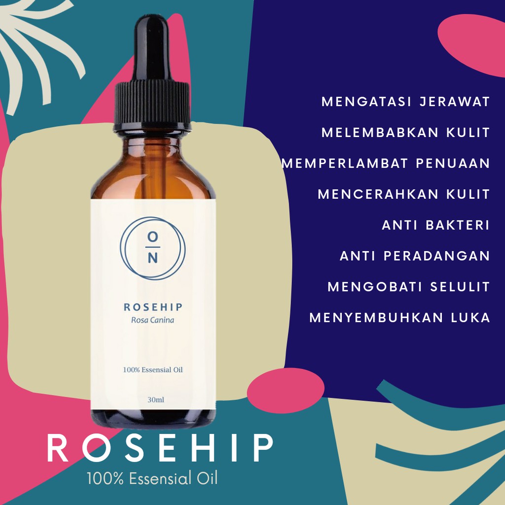 Jual Pure Virgin Rosehip Face Oil Cold Pressed Minyak Wajah Glowing ...