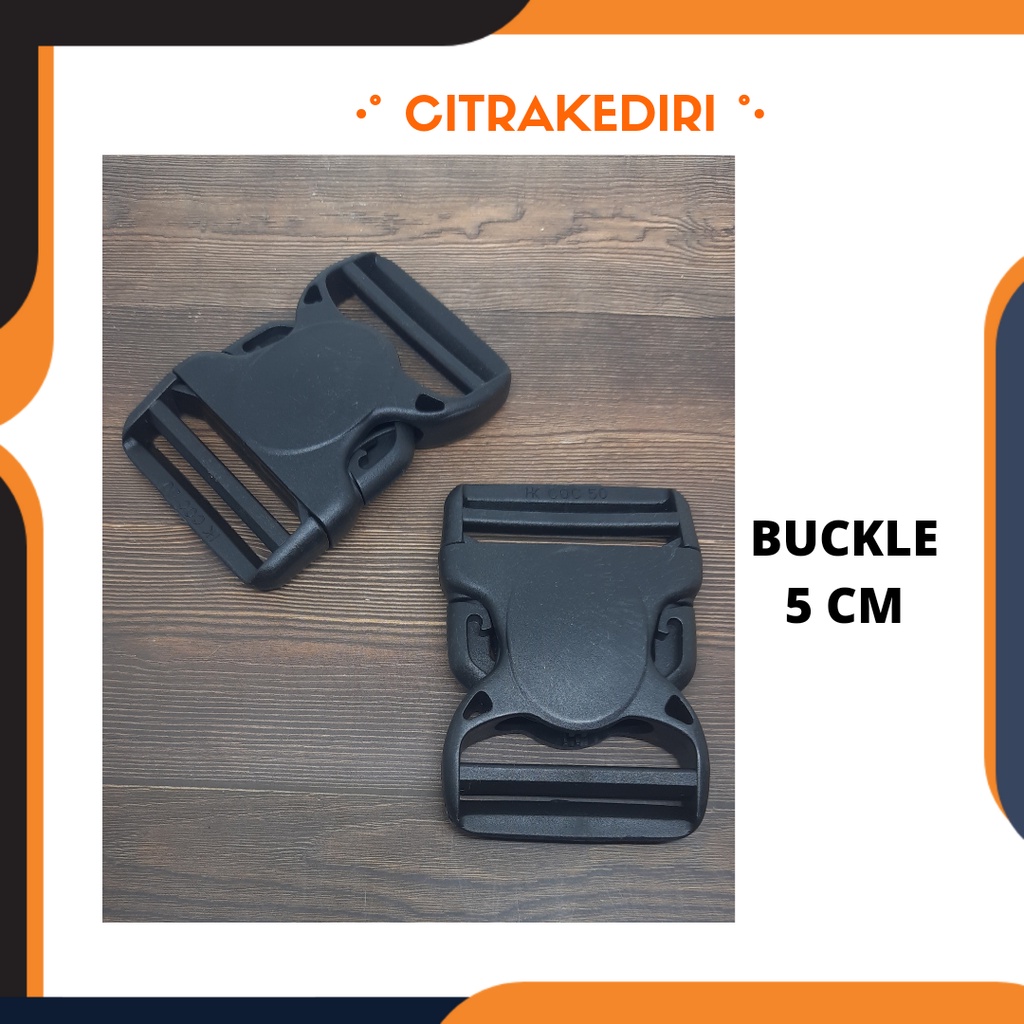 Jual Buckle / Slop tas 5 cm Hitam kunci sodok | Shopee Indonesia