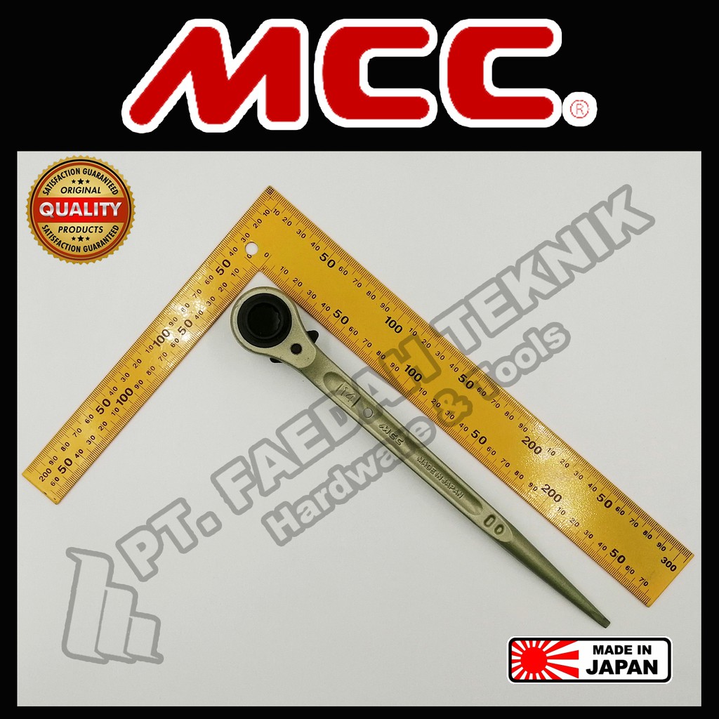 Jual MCC Kunci Ratchet Wrenches, Double Sockets Ukuran 14x17 Made in ...