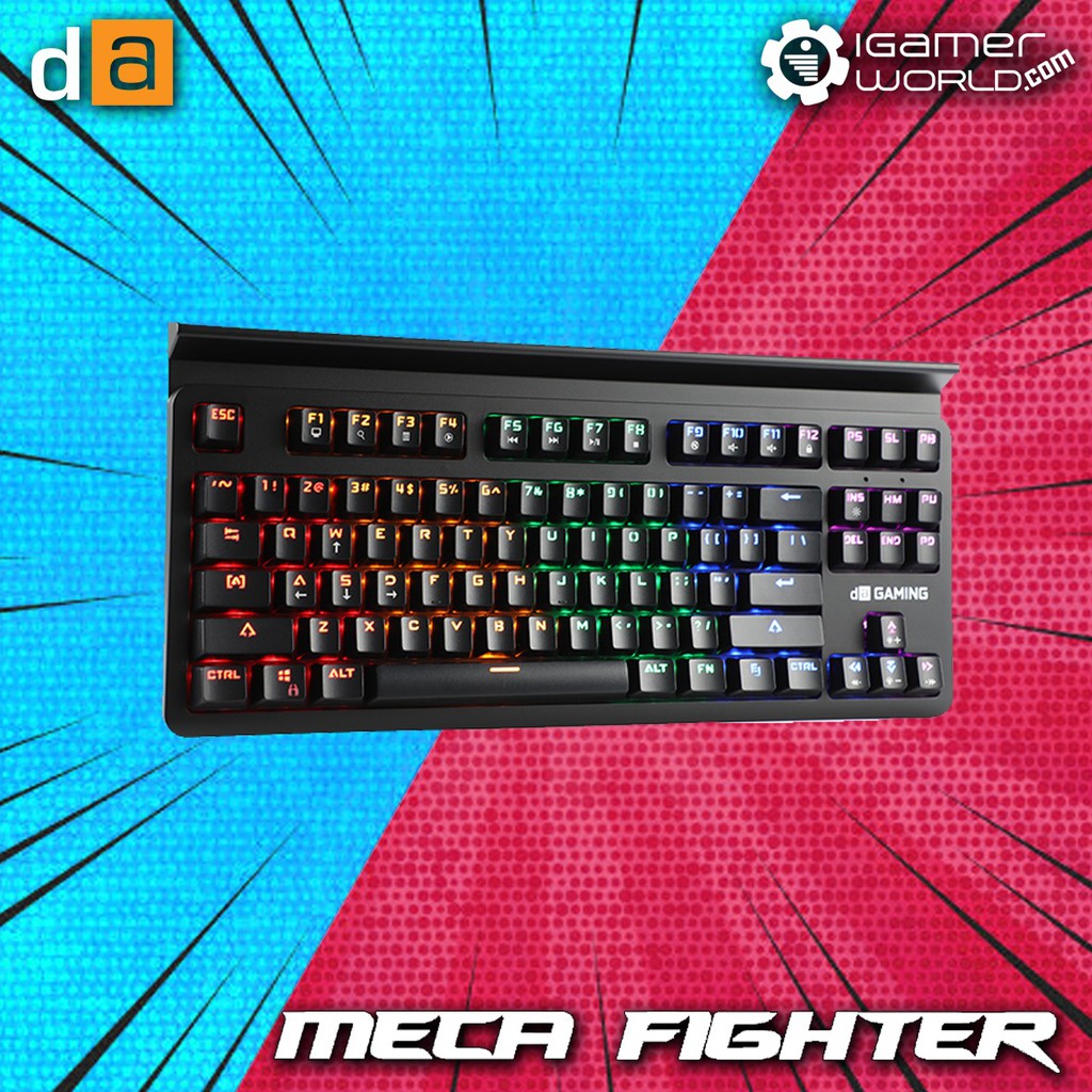 Jual DA Meca Fighter Mechanical Gaming Keyboard | Shopee Indonesia
