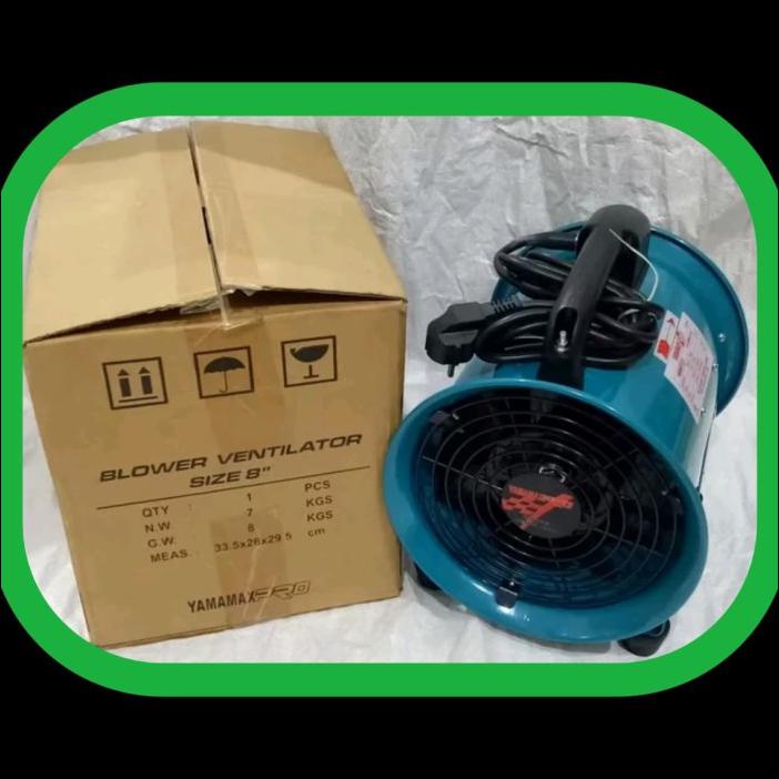 Jual PORTABLE VENTILATOR / BLOWER / EXHAUST 8" YAMAMAX PRO 8 INCH | Shopee Indonesia
