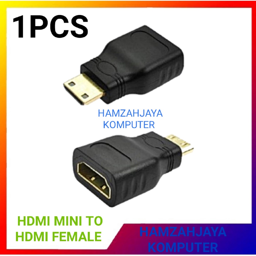 Jual MINI - Konnektor Hdmi mini to Hdmi Female / Gender MINI HDMI TO ...