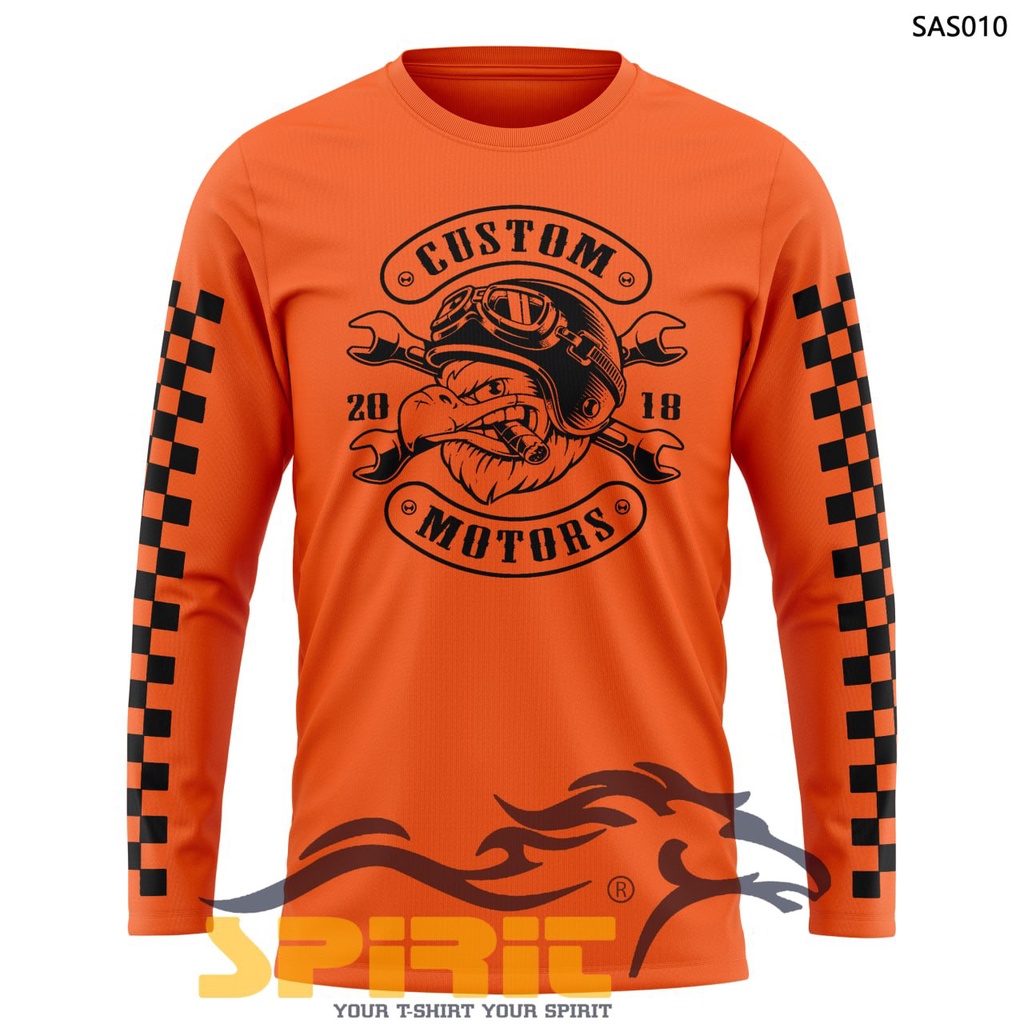 Jual BAJU KAOS MOTOR custom T-shir PRIA PAKAIYAN BIKER BAJU MOTOR ...