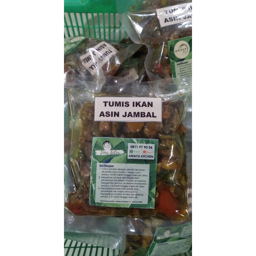 Jual Tumis Ikan Asin Jambal (Frozen) by Amaya Kitchen | Shopee Indonesia